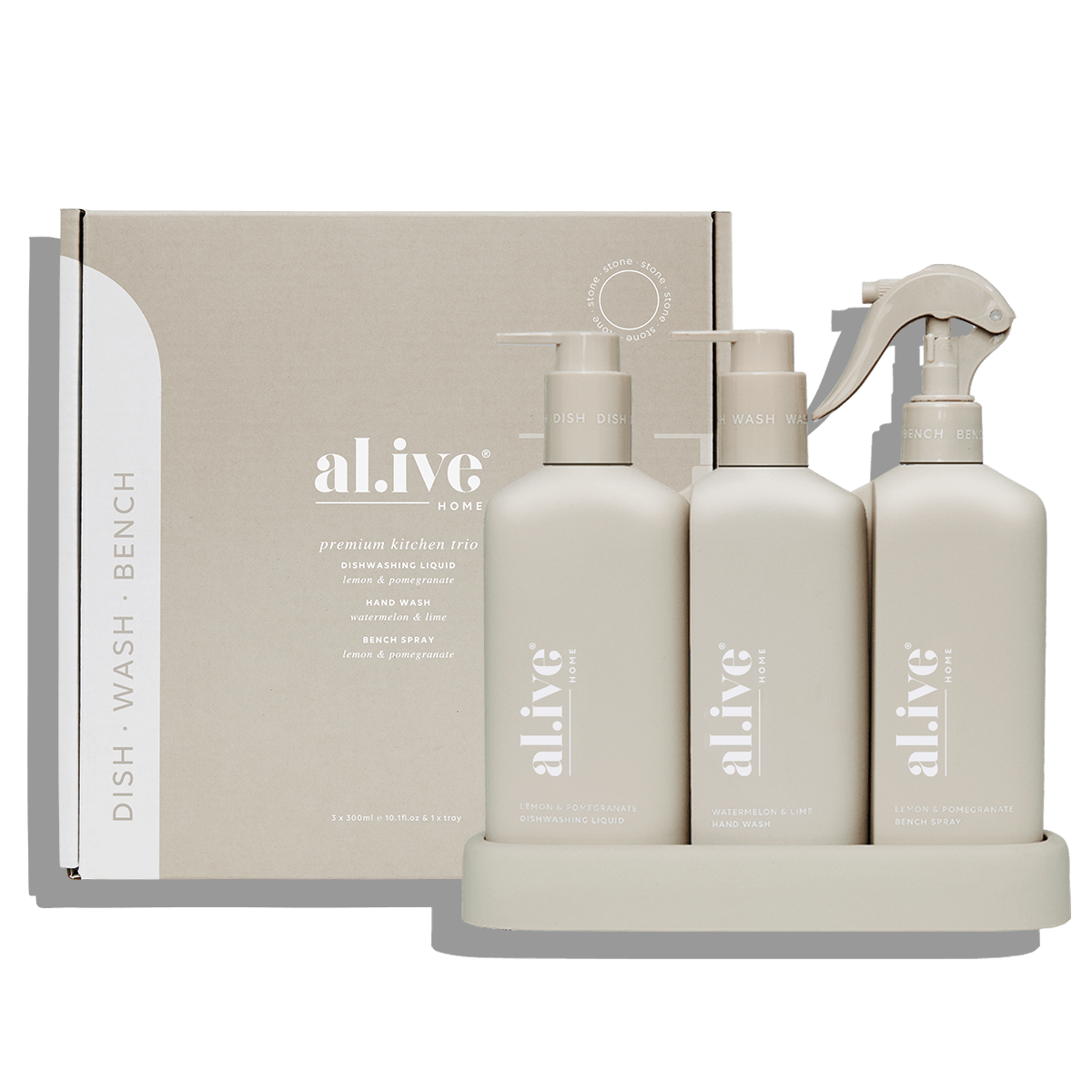Alive Kitchen Trio - Lemon & Pomegrante – Maison on Main Berry